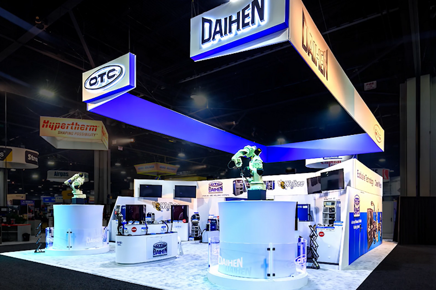 Case Study: OTC Daihen Virtual Event - Exhibit Concepts Inc.