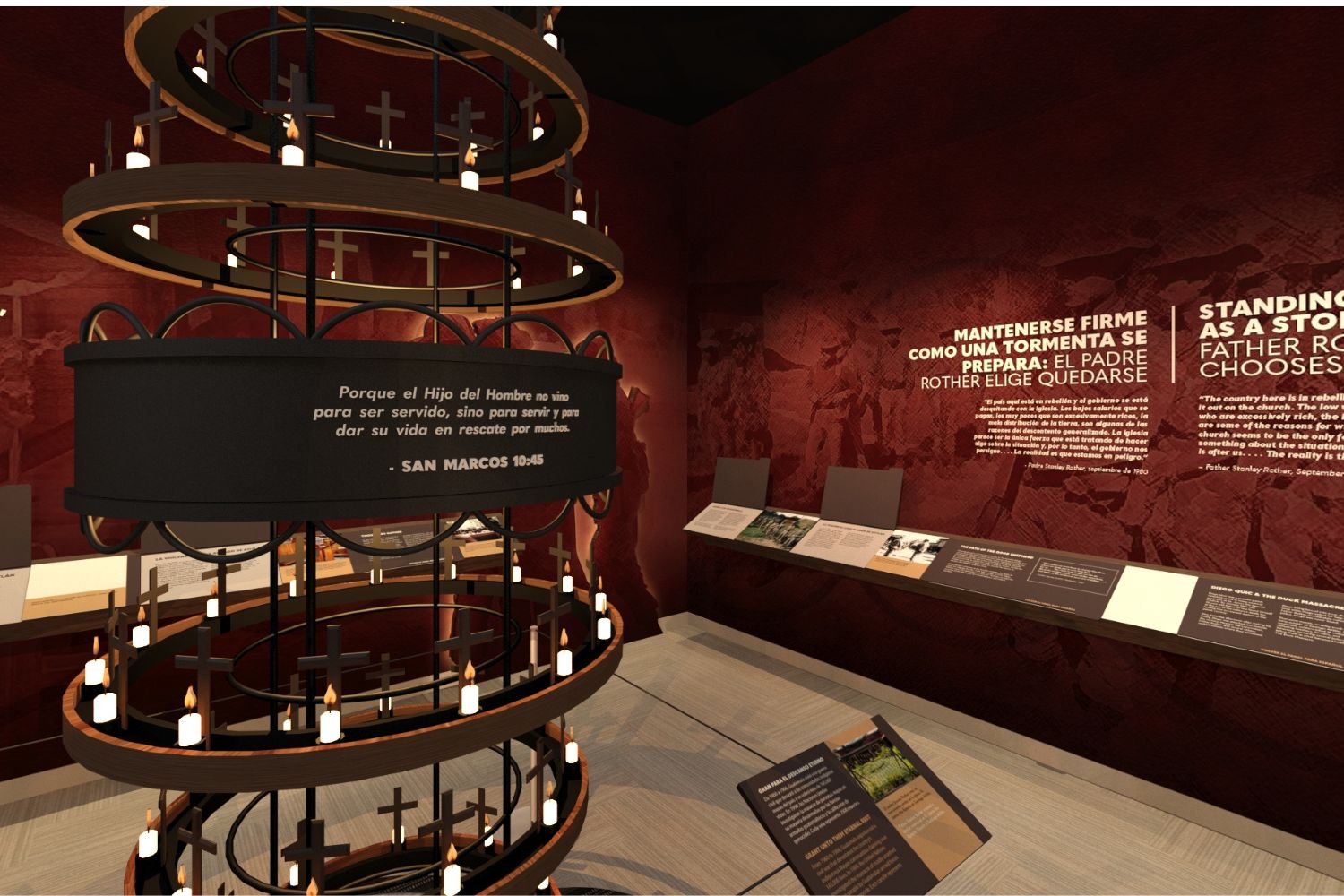 Portfolio - Blessed Stanley Rother Shrine - Exhibit Concepts Inc.